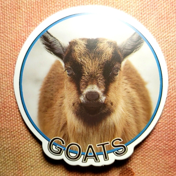 Office | K Goat Sticker Goats Sticker Pegantinas De Cabra | Poshmark
